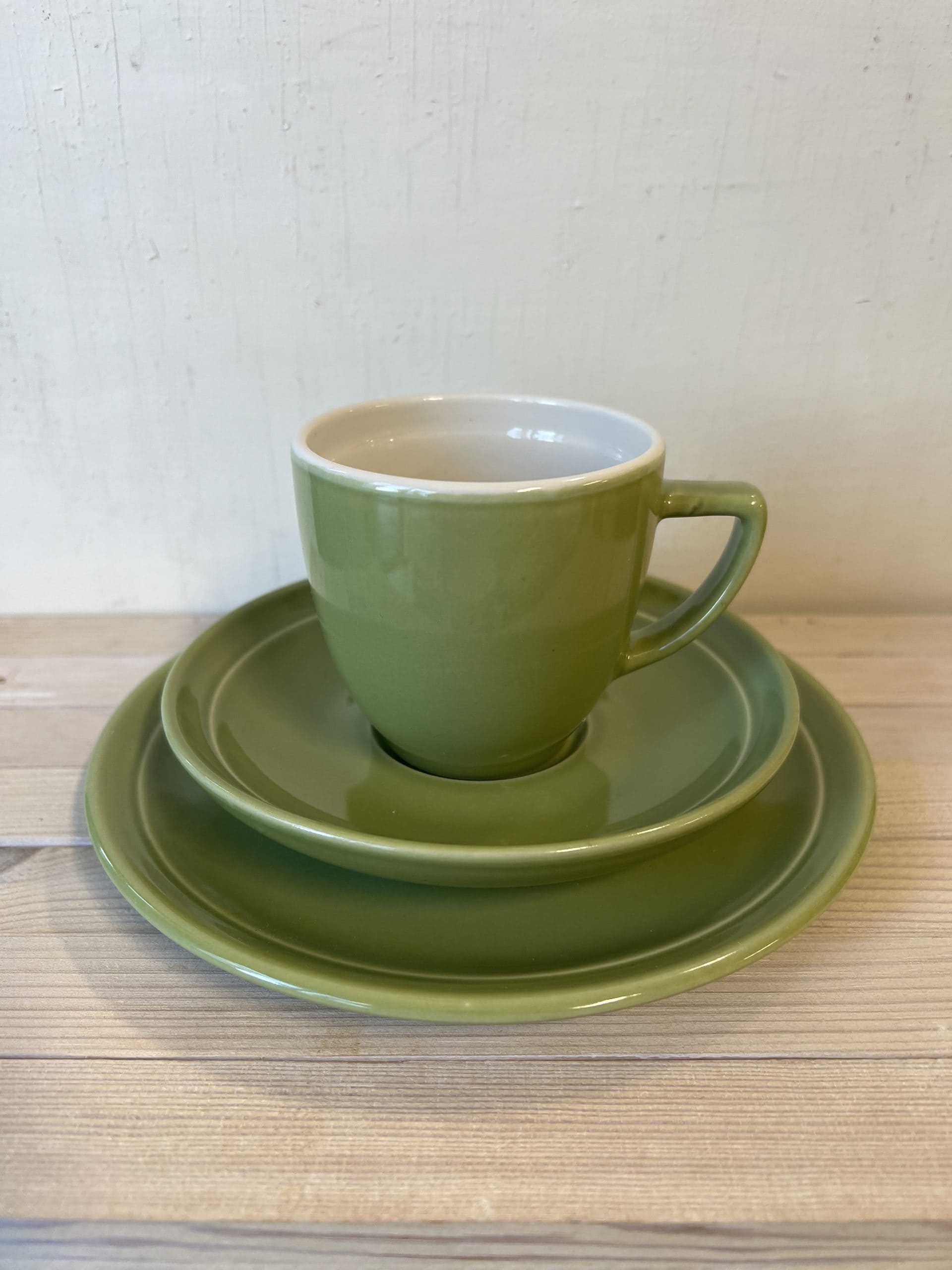 Kermansavi Oliivi kahvisetti, vihreä - Kymen Viiri